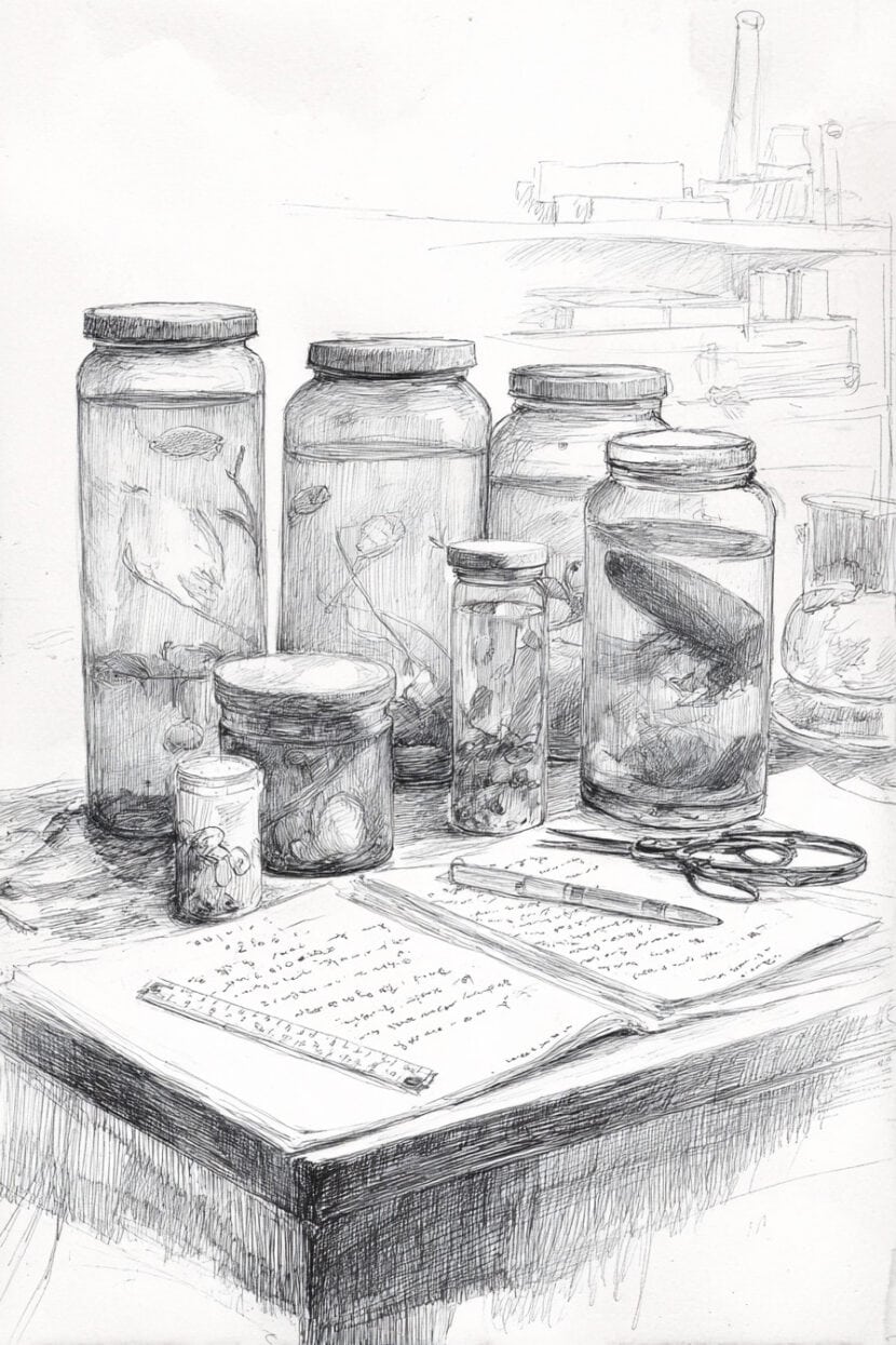 25 Life Drawing Sketch Ideas Inspired by the Sea - Brighter Craft