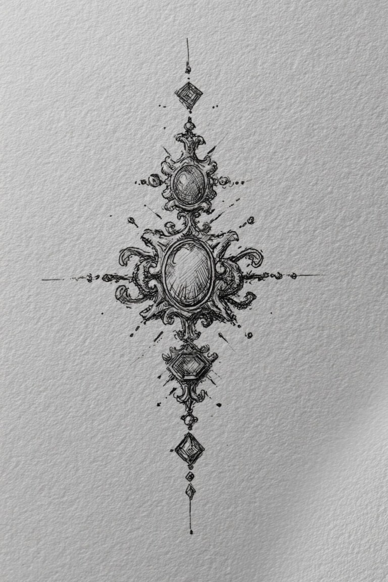 25 Aesthetic Pen Sketch Ideas for a Stylish Art Journal - Brighter Craft