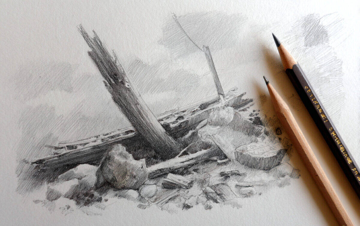 25 Life Drawing Sketch Ideas Inspired by the Sea - Brighter Craft