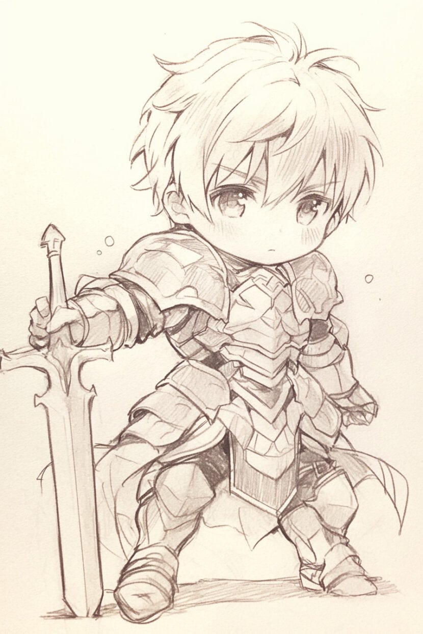 25 Easy Chibi Cartoon Doodles for Beginners - Brighter Craft