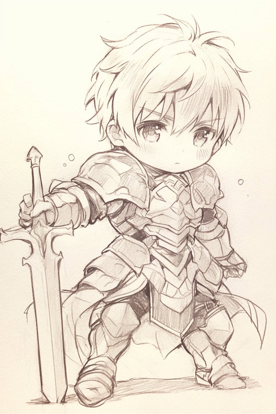25 Easy Chibi Cartoon Doodles for Beginners - Brighter Craft