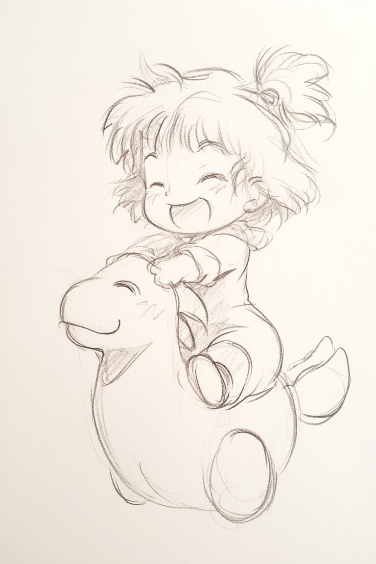 25 Easy Chibi Cartoon Doodles for Beginners - Brighter Craft