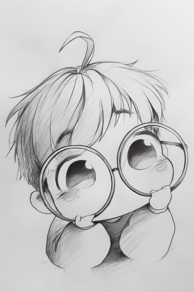25 Easy Chibi Cartoon Doodles for Beginners - Brighter Craft