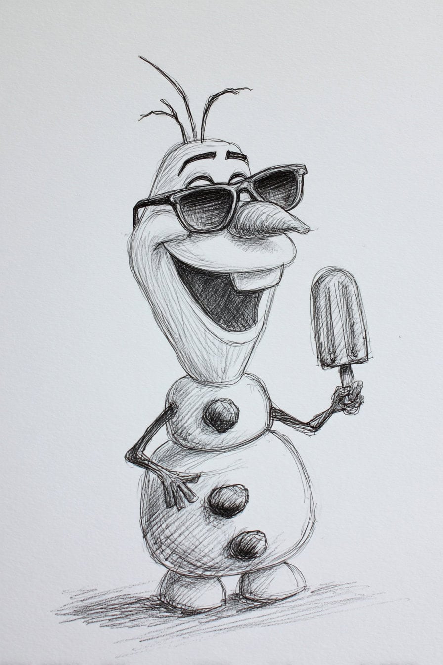 25 Easy Disney-Inspired Sketches to Draw When You’re Bored - Brighter Craft