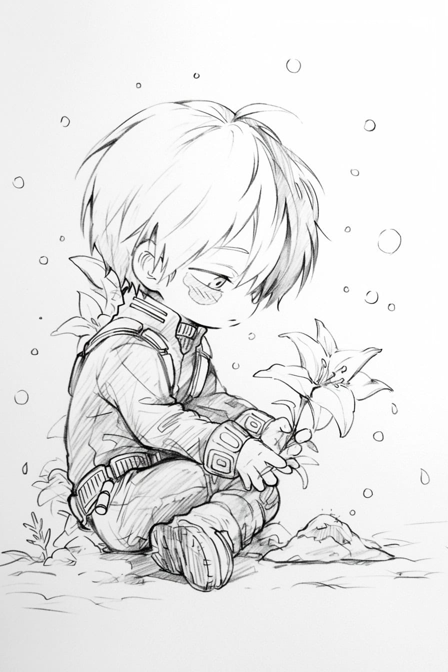 25 Cute Anime-Inspired Doodles to Draw in Your Sketchbook - Brighter Craft
