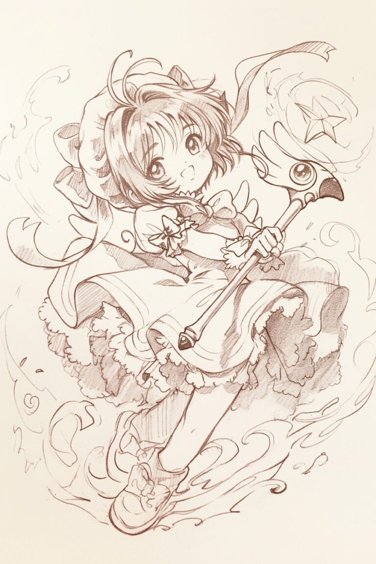 25 Cute Anime-Inspired Doodles to Draw in Your Sketchbook - Brighter Craft