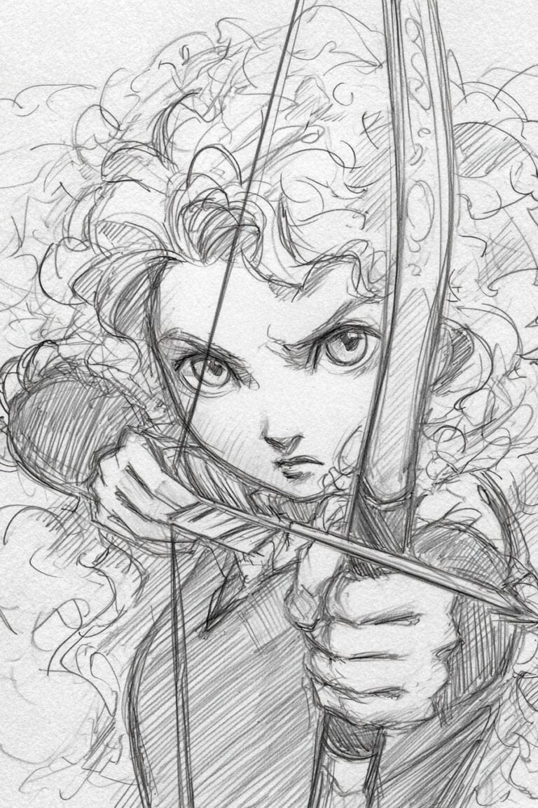 25 Easy Disney-Inspired Sketches to Draw When You’re Bored - Brighter Craft