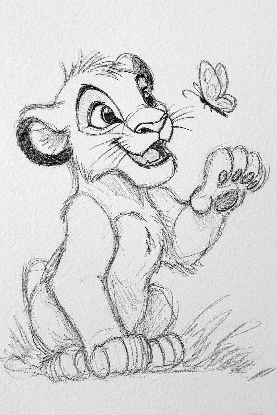 25 Easy Disney-Inspired Sketches to Draw When You’re Bored - Brighter Craft