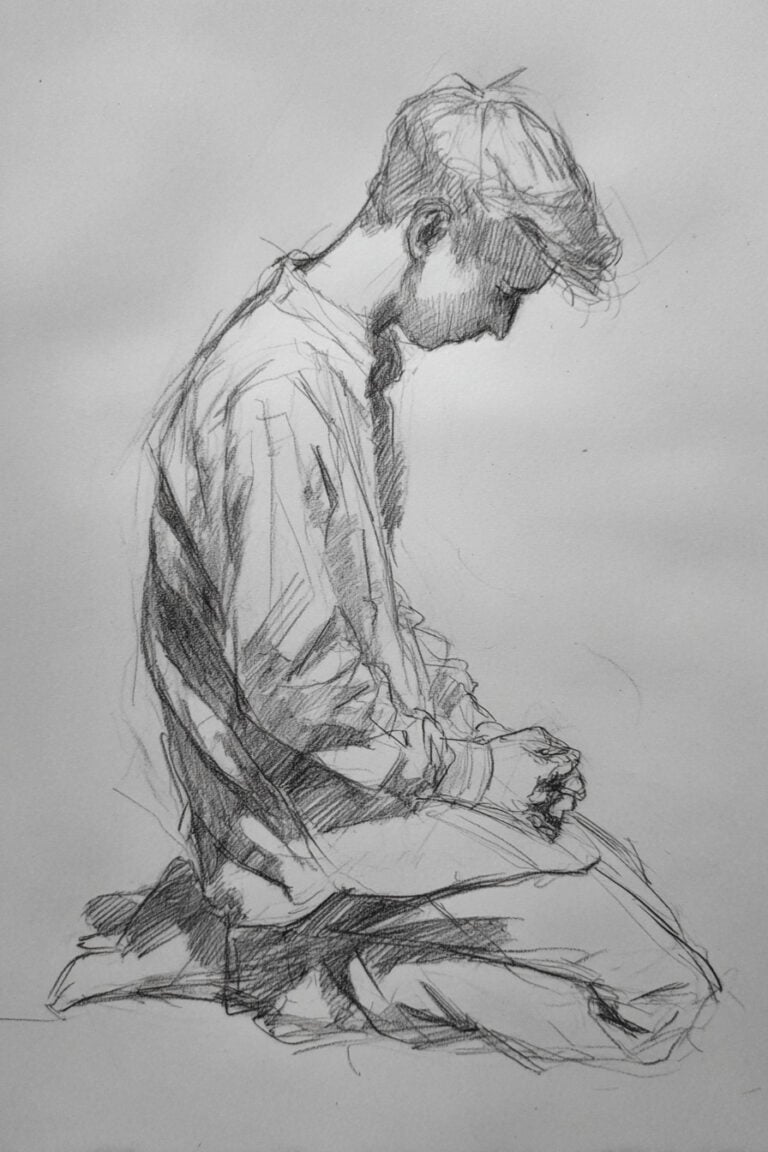 25 Life Drawing References for Elegant & Graceful Poses - Brighter Craft