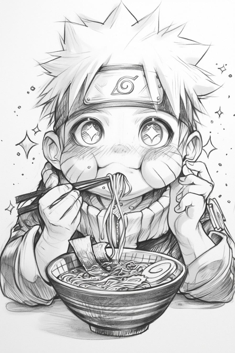 25 Cute Anime-Inspired Doodles to Draw in Your Sketchbook - Brighter Craft