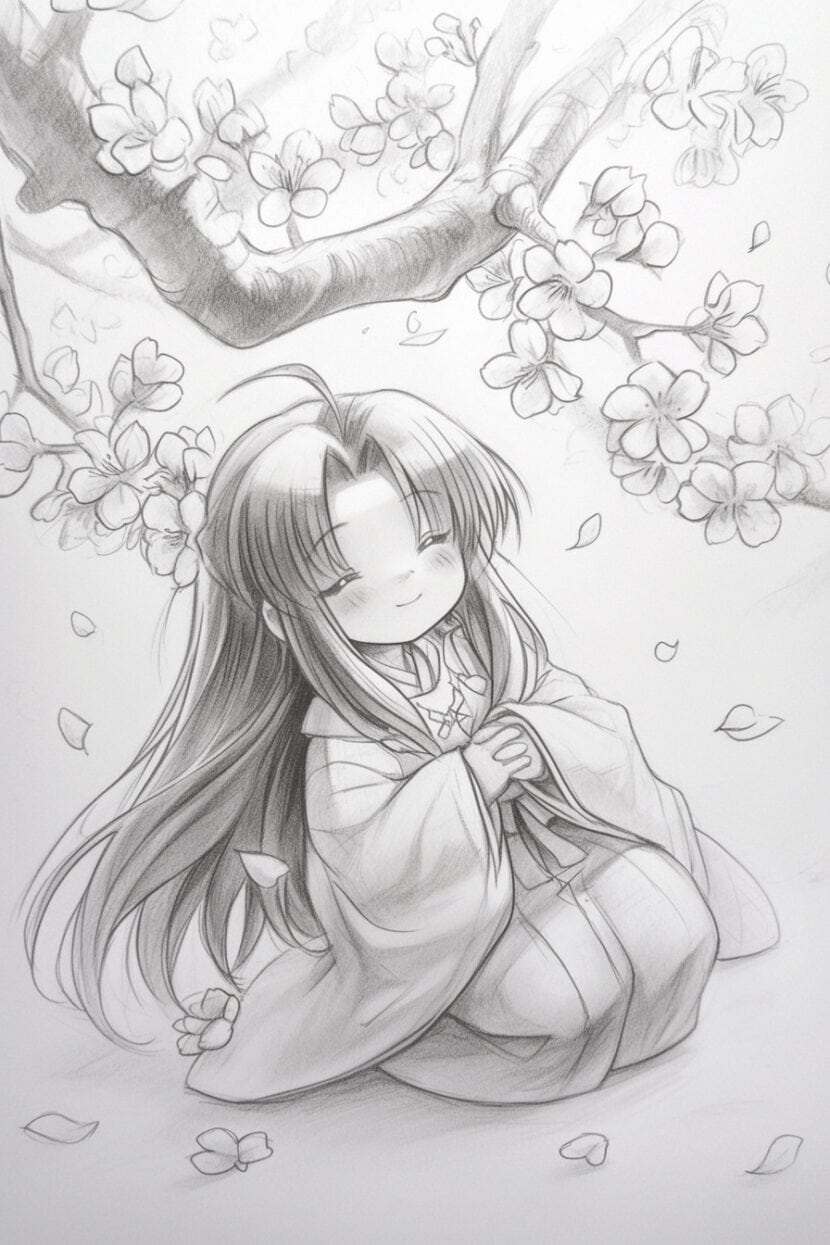 25 Cute Anime-Inspired Doodles to Draw in Your Sketchbook - Brighter Craft