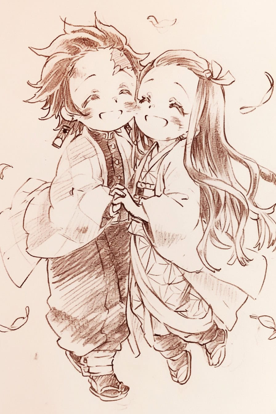 25 Cute Anime-Inspired Doodles to Draw in Your Sketchbook - Brighter Craft