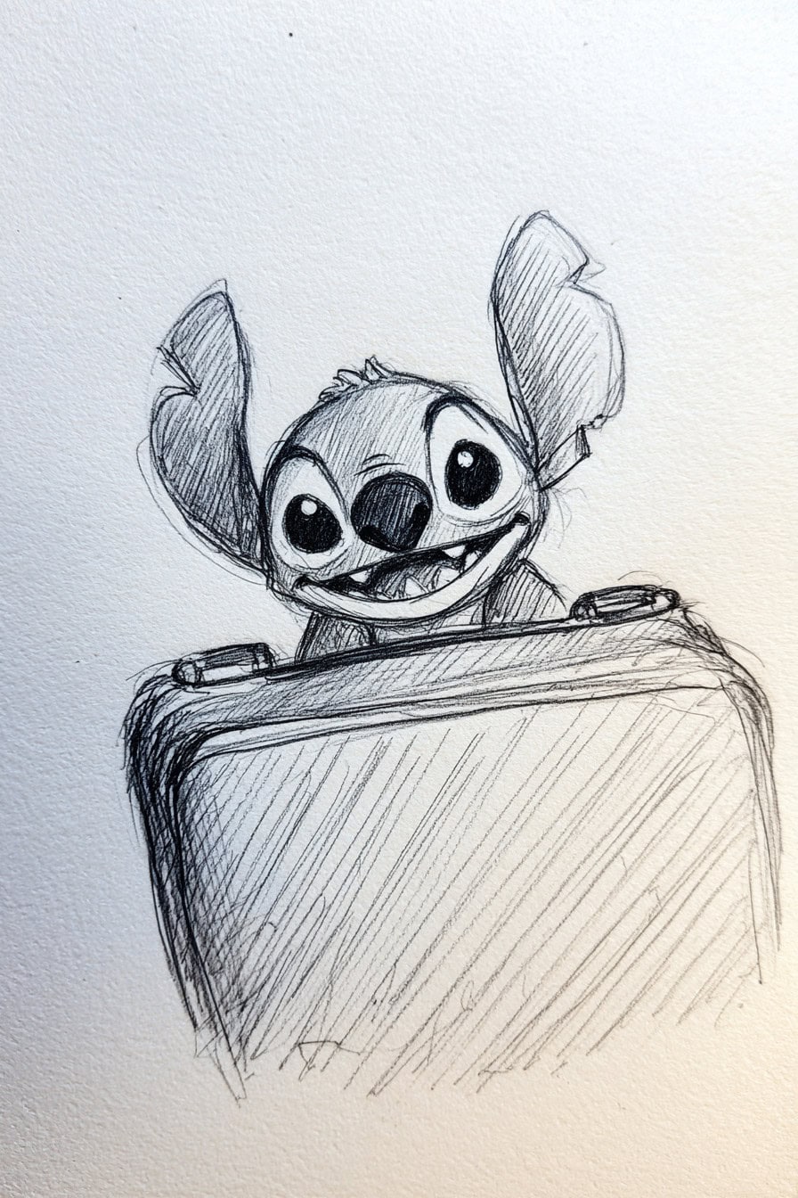 25 Easy Disney-Inspired Sketches to Draw When You’re Bored - Brighter Craft