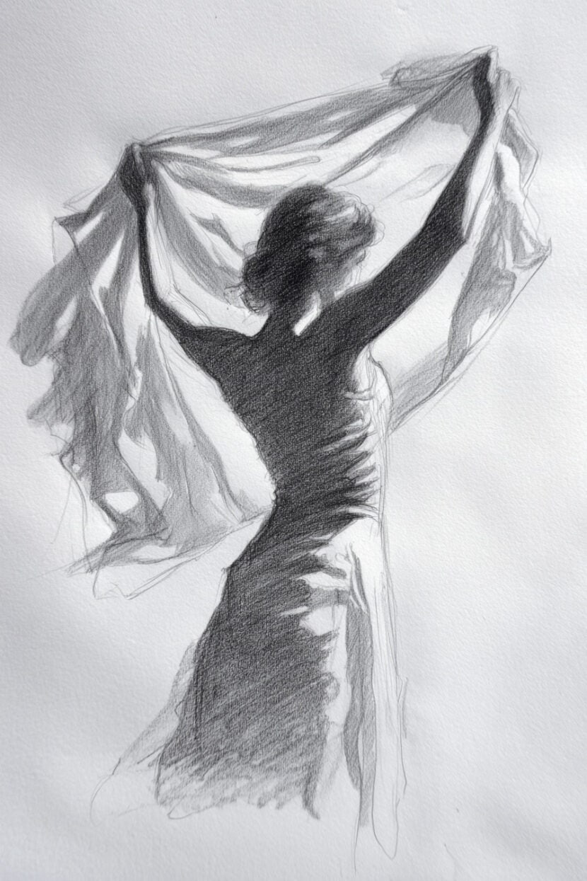 25 Life Drawing References for Elegant & Graceful Poses - Brighter Craft