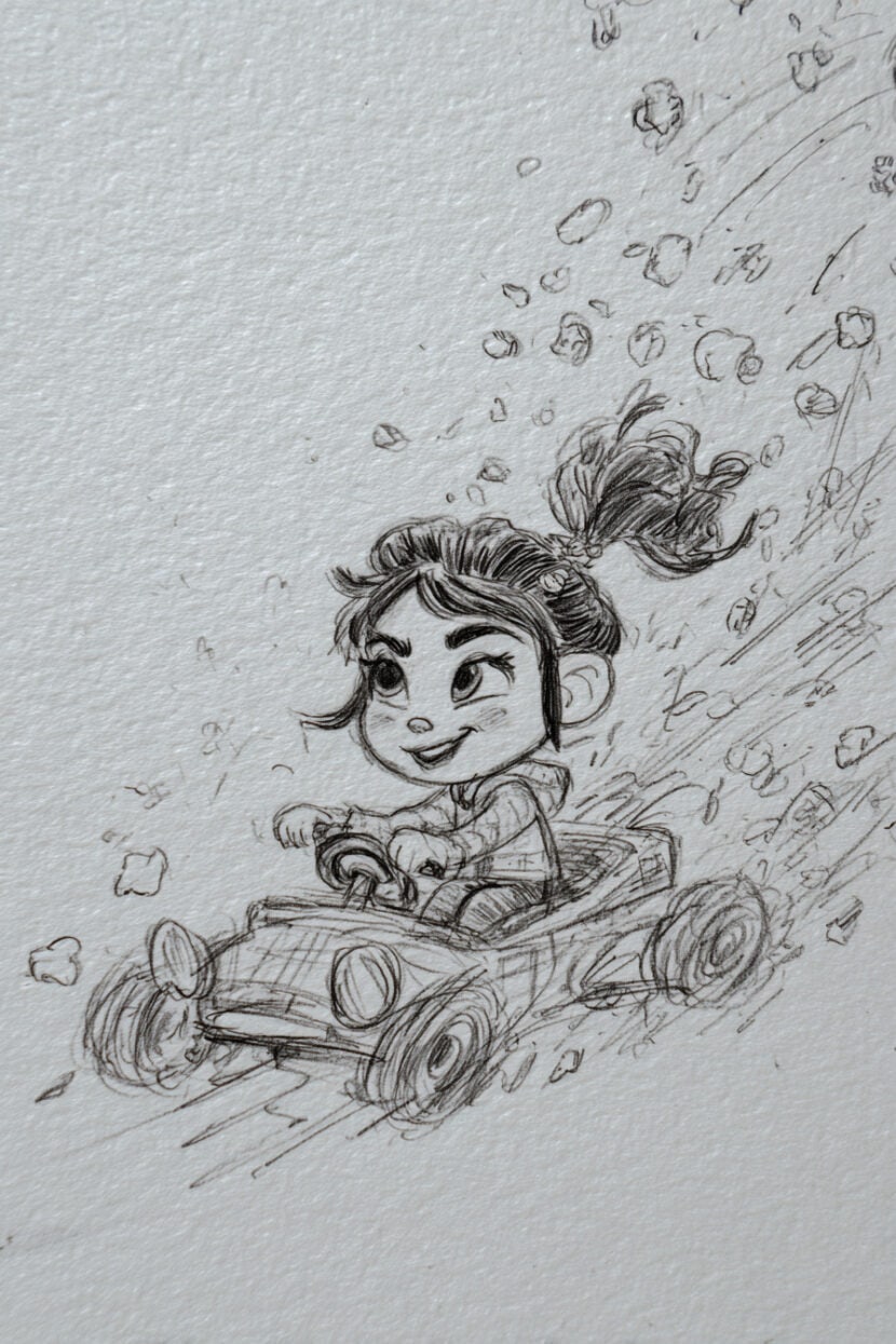 25 Easy Disney-Inspired Sketches to Draw When You’re Bored - Brighter Craft