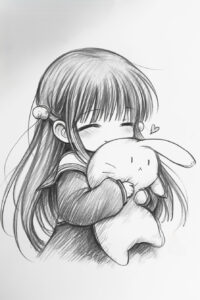 25 Cute Anime-Inspired Doodles to Draw in Your Sketchbook - Brighter Craft