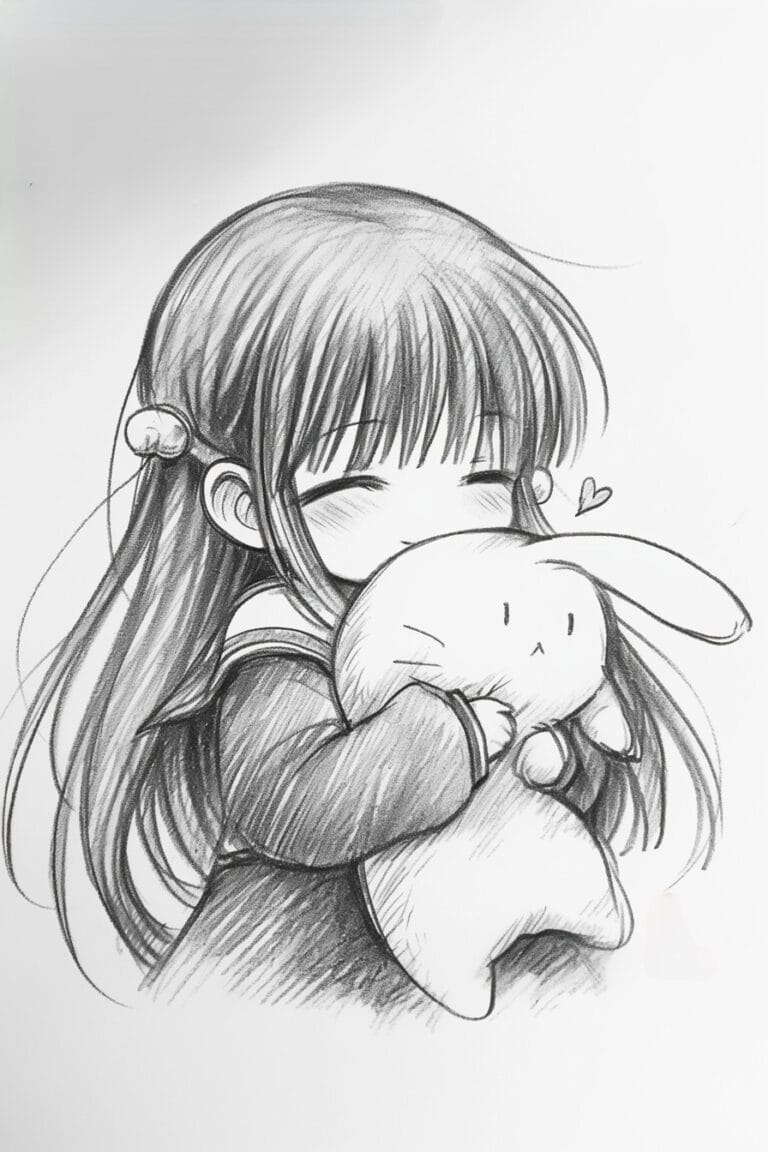 25 Cute Anime-Inspired Doodles to Draw in Your Sketchbook - Brighter Craft