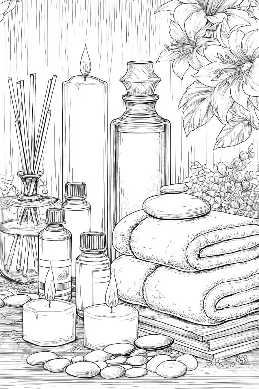 25 Cozy Autumn Coloring Pages for Adults - Brighter Craft