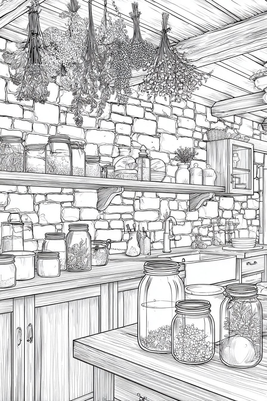 25 Cozy Autumn Coloring Pages for Adults - Brighter Craft