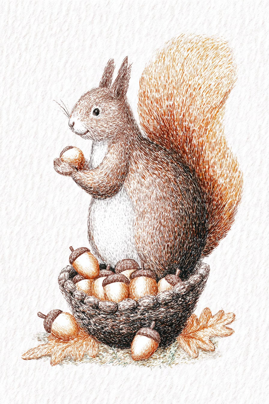 25 Easy Cute Autumn Doodles for Beginners to Fill Your Sketchbook ...