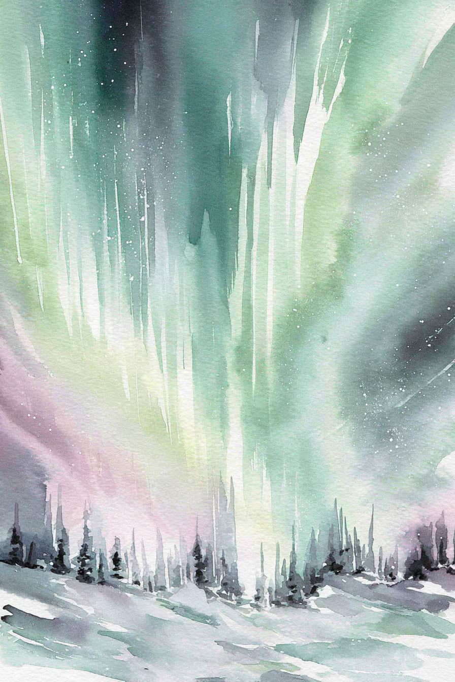 25 Dreamy Winter Watercolor Landscapes to Spark Creativity - Brighter Craft