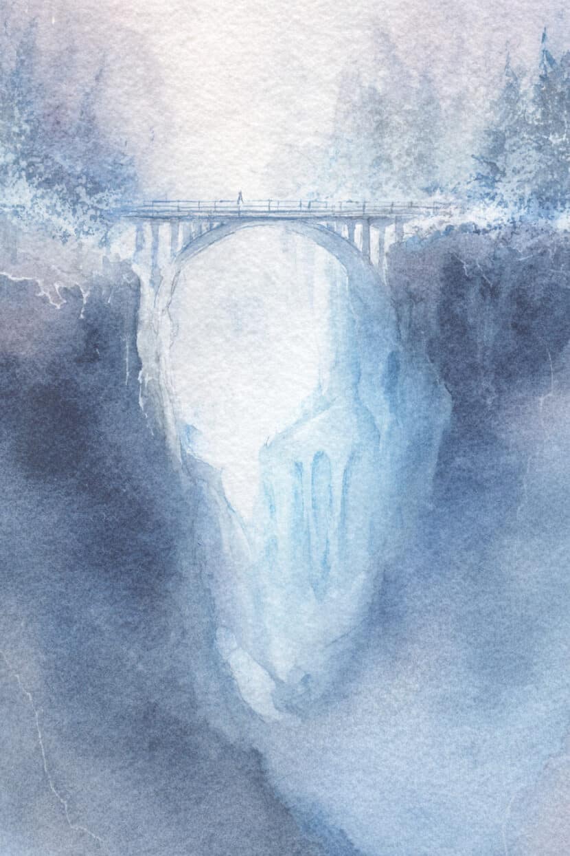 25 Dreamy Winter Watercolor Landscapes to Spark Creativity - Brighter Craft