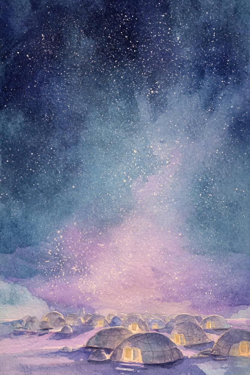 25 Dreamy Winter Watercolor Landscapes to Spark Creativity - Brighter Craft