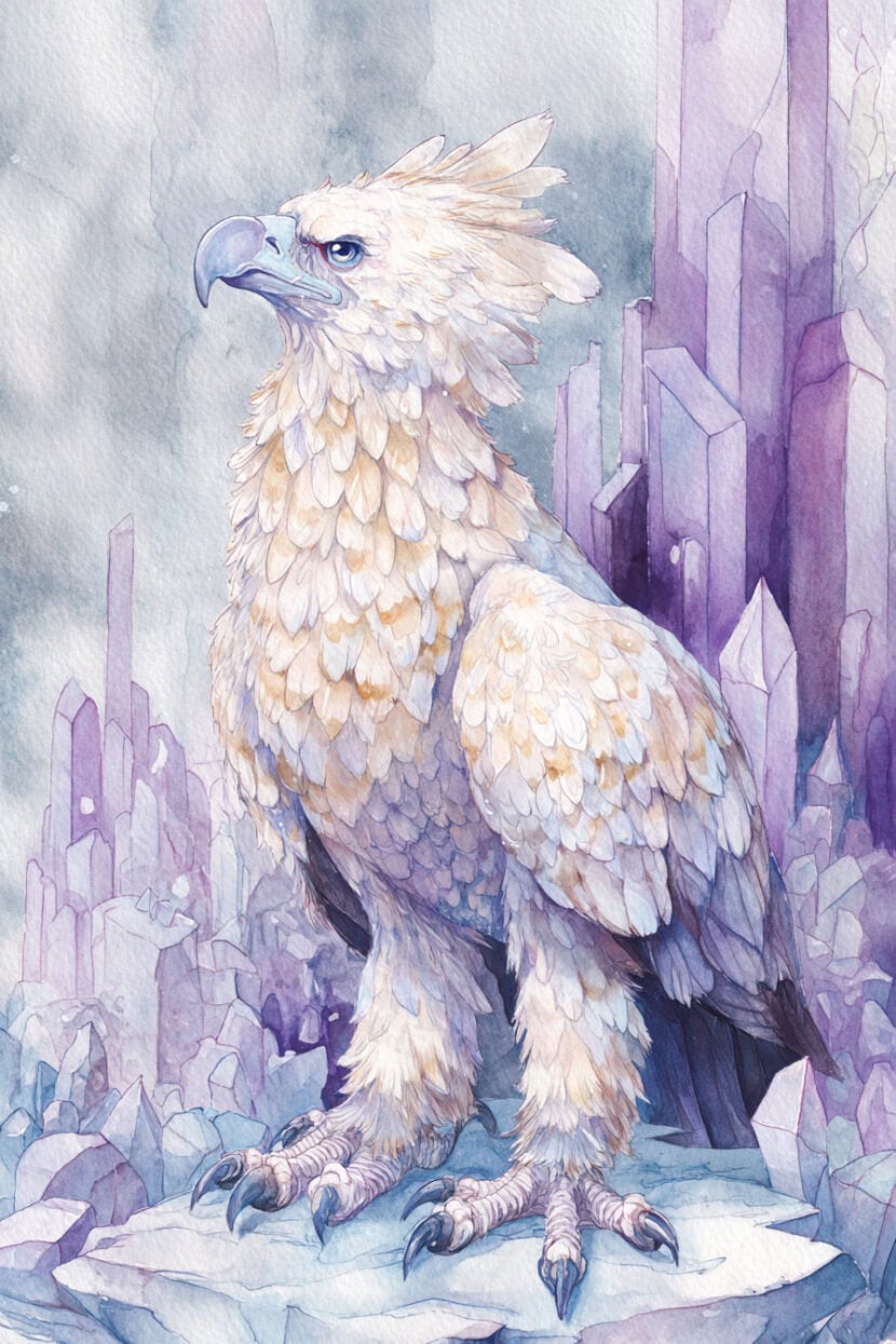 25 Magical Winter Fantasy Creature Watercolor Ideas to Spark Creativity ...
