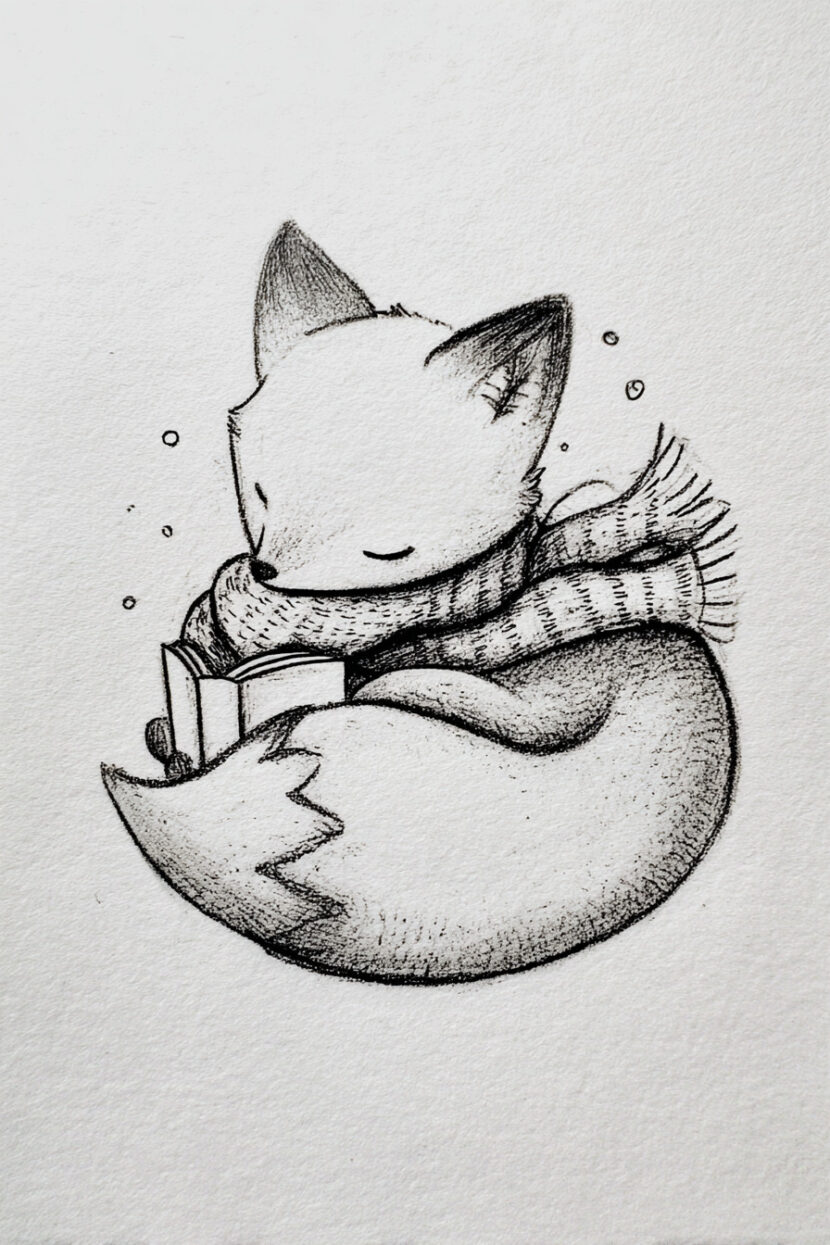 30 Cute Animal Drawing Ideas for Cozy Sketchbook Pages - Brighter Craft