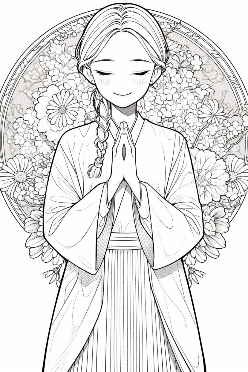 25 Aesthetic Coloring Pages for Calm Creativity - Brighter Craft