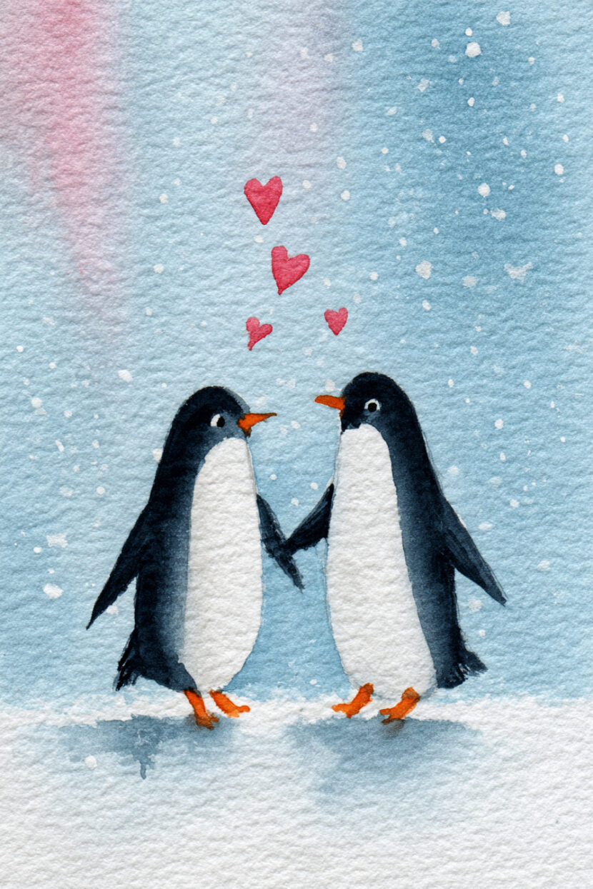 30 Easy Valentine Watercolor Paintings Anyone Can Try - Brighter Craft