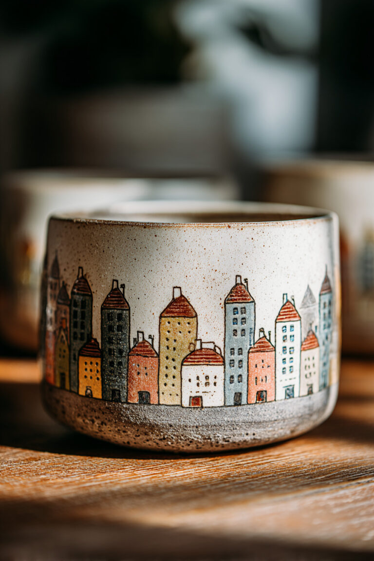 30 Cute Pottery Painting Ideas for Beginners - Brighter Craft