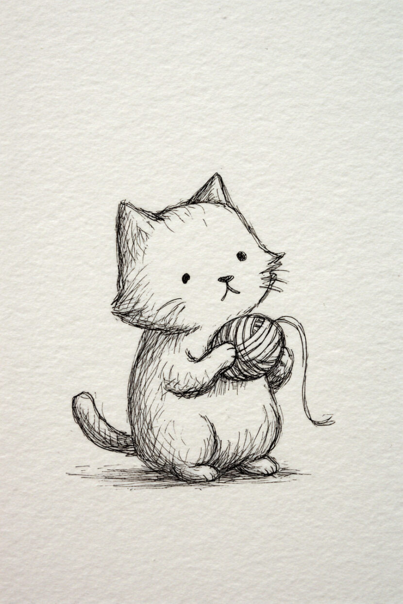 30 Cute Animal Drawing Ideas Anyone Can Try - Brighter Craft