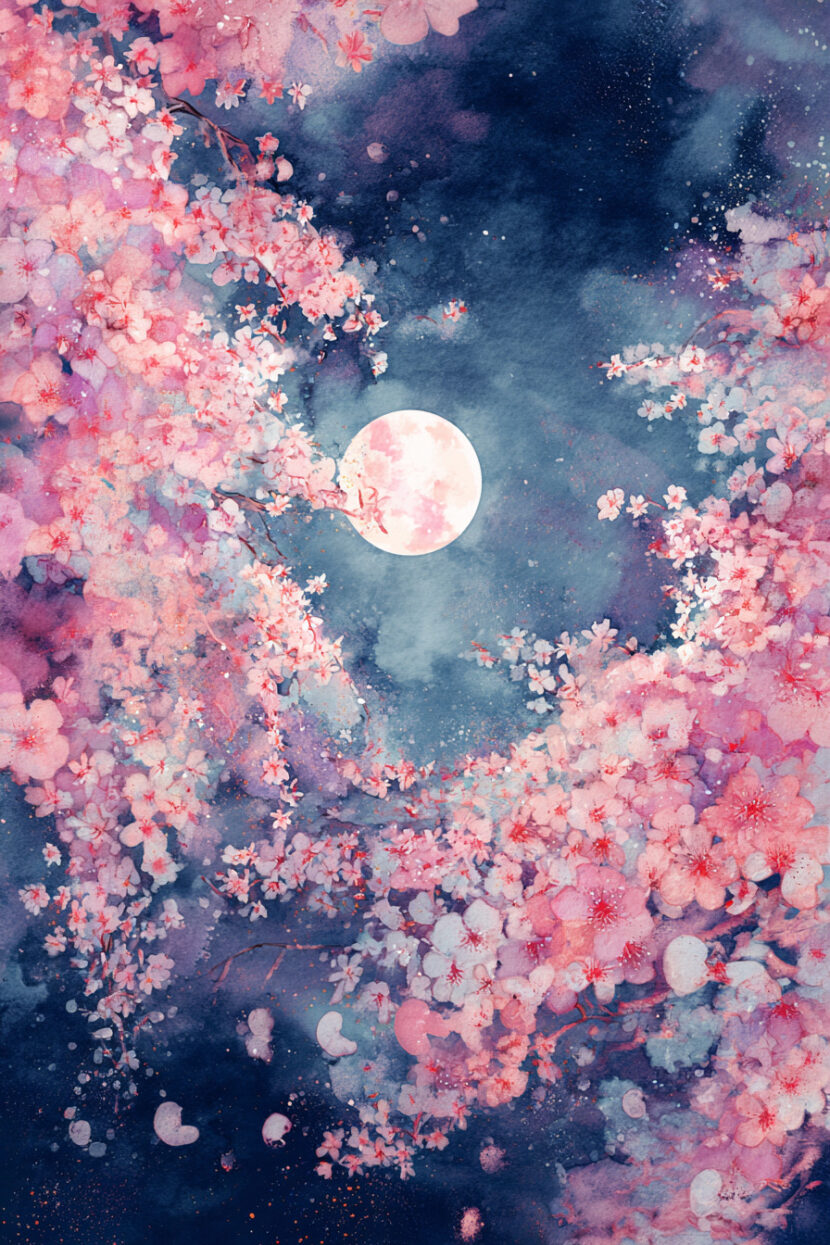 30 Cherry Blossom Spring Watercolors for Inspiration - Brighter Craft