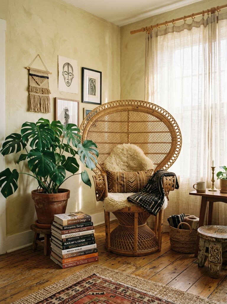 25 Inspiring Afro Bohemian Living Room Decor Ideas
