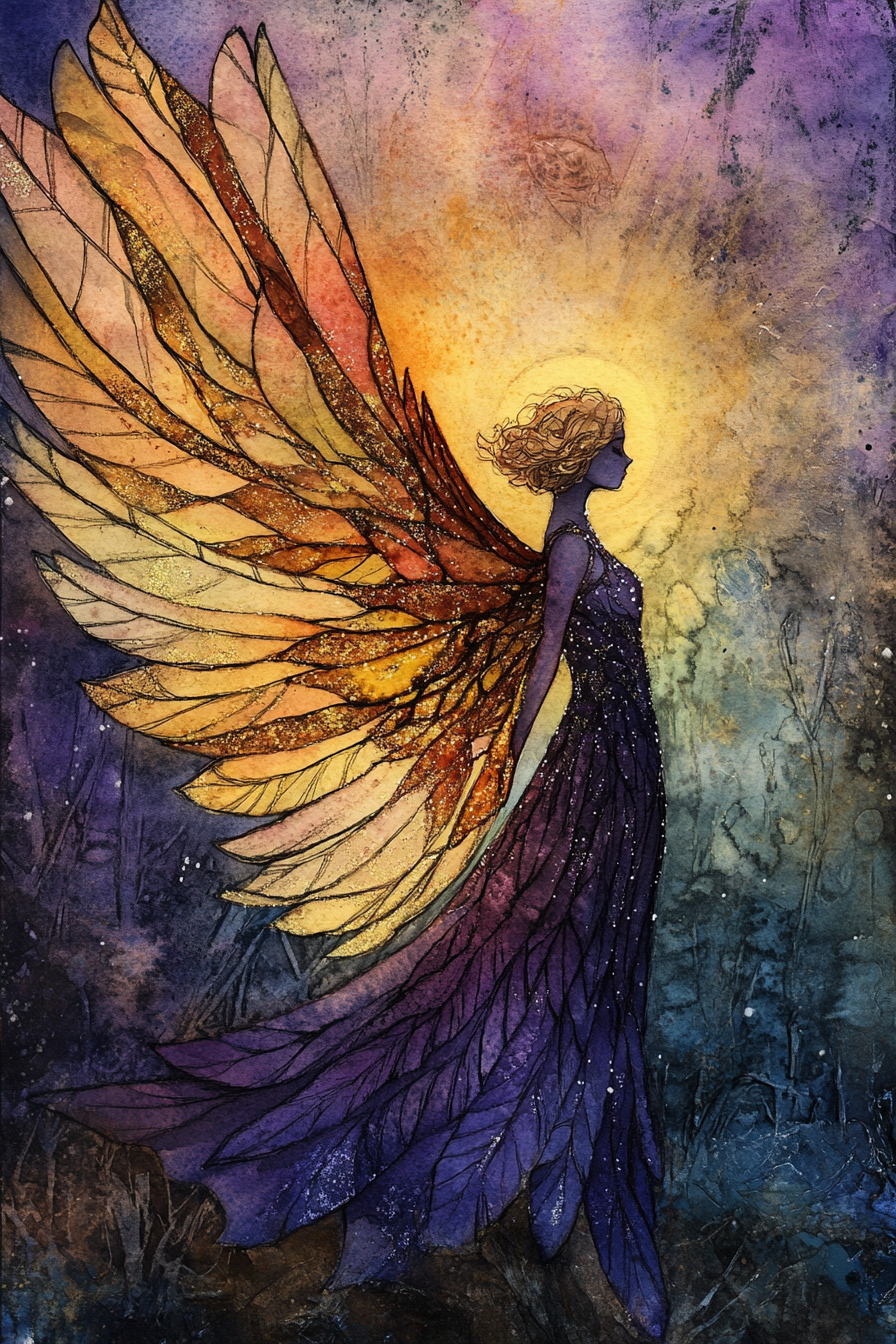 25 Fairy Watercolor Art Ideas That Look Like Magic
